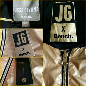 JESS GLYNNE X BENCH | Jackets & Coats | Jess Glynne X Bench Crop Bomber ...